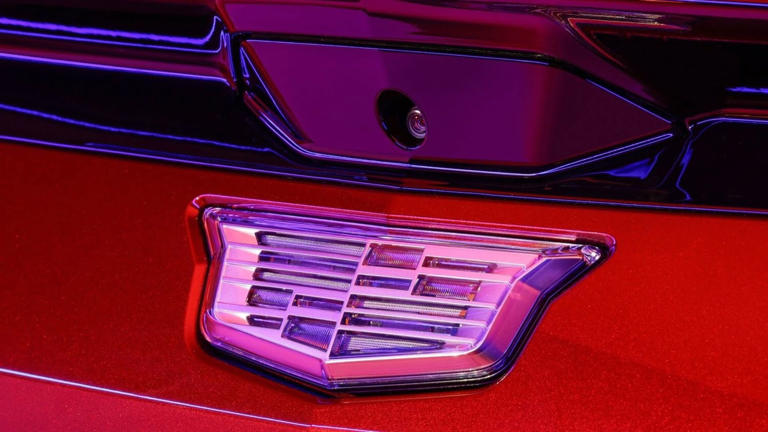 Badge mix-up on new Cadillac Optiq