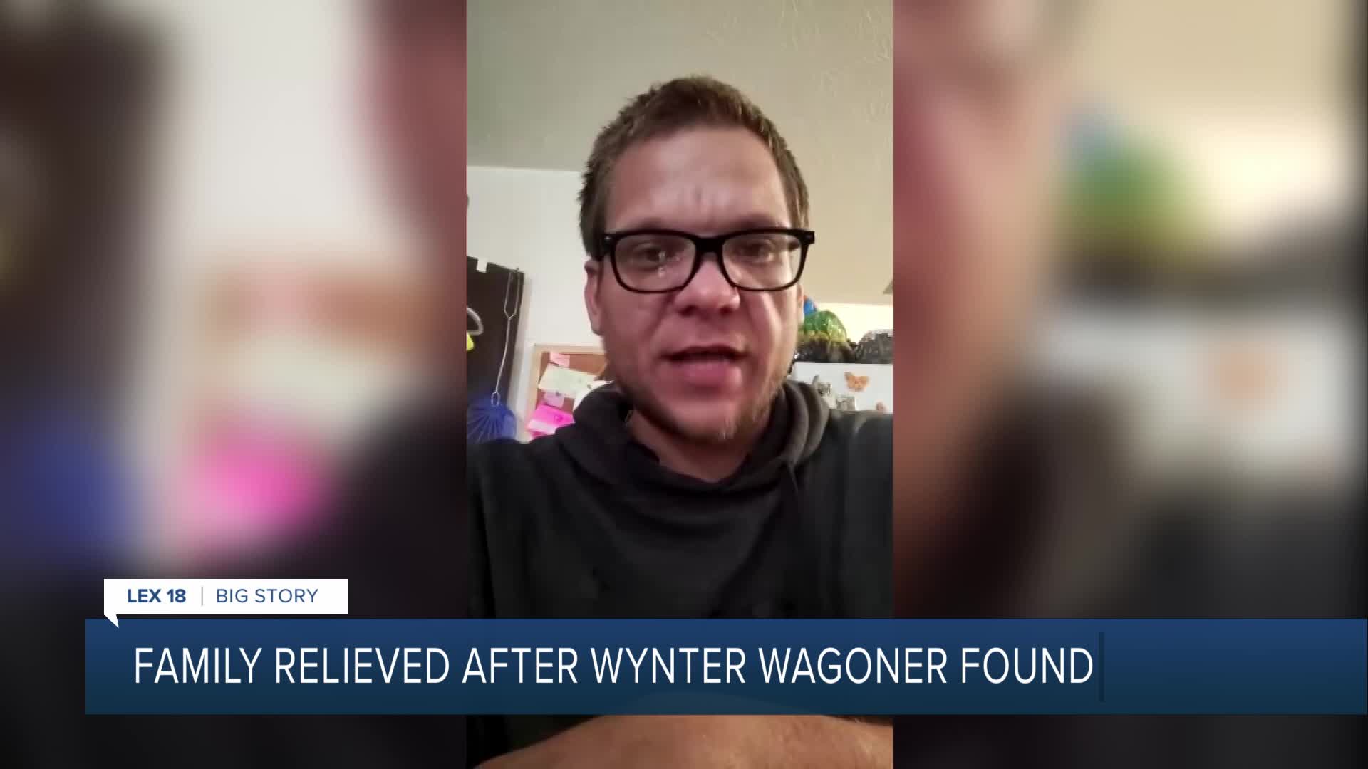 Family relieved after Wynter Wagoner found