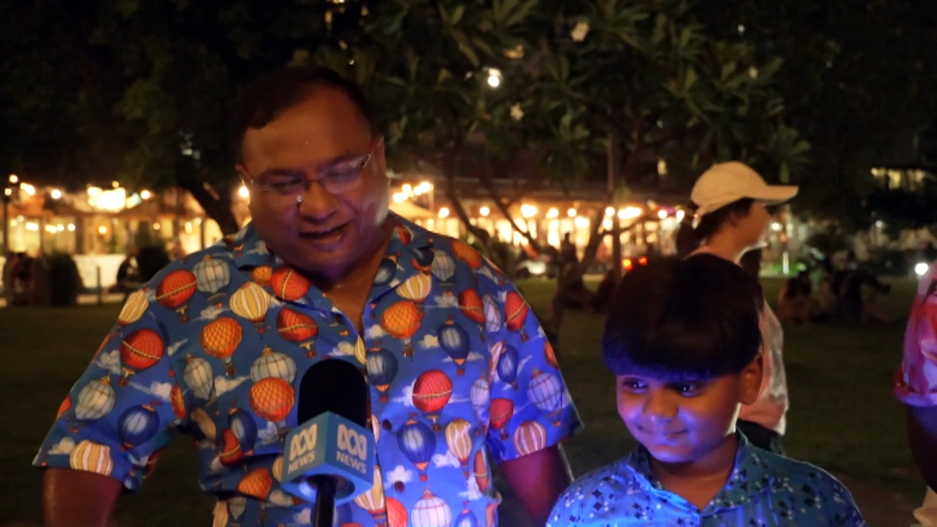 Darwin locals celebrate the New Year in true Tope End style