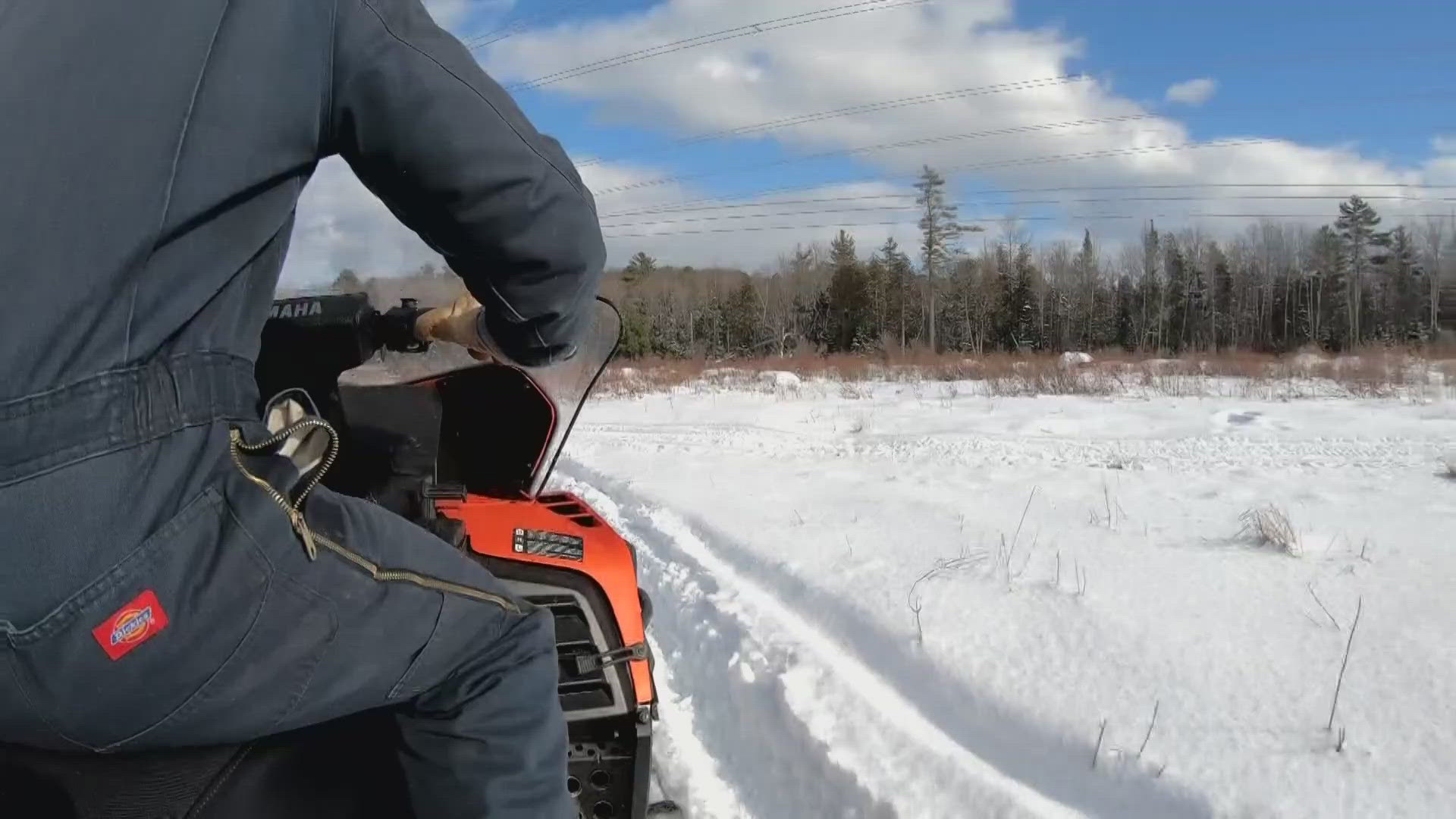 Maine snowmobile clubs say more snow is needed for trails