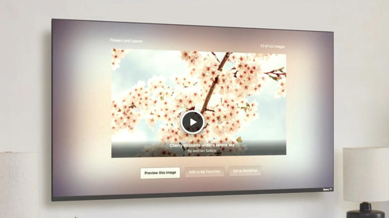 Roku's backdrops mode can make your TV an art display