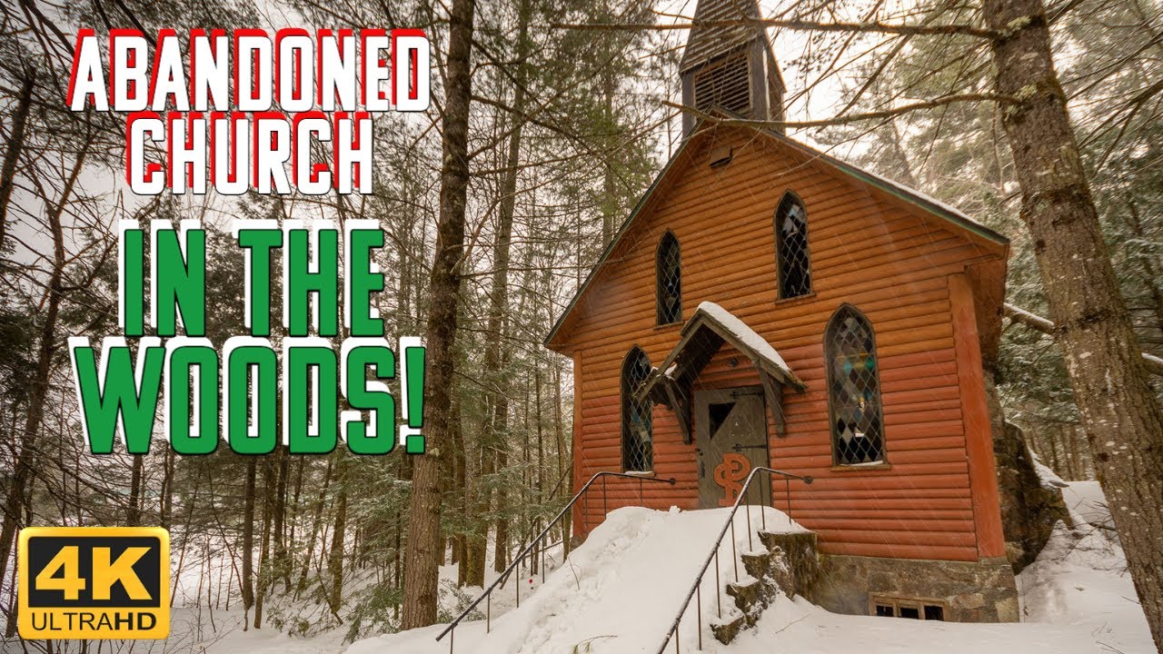 Abandoned church in the woods | Exploring forgotten places