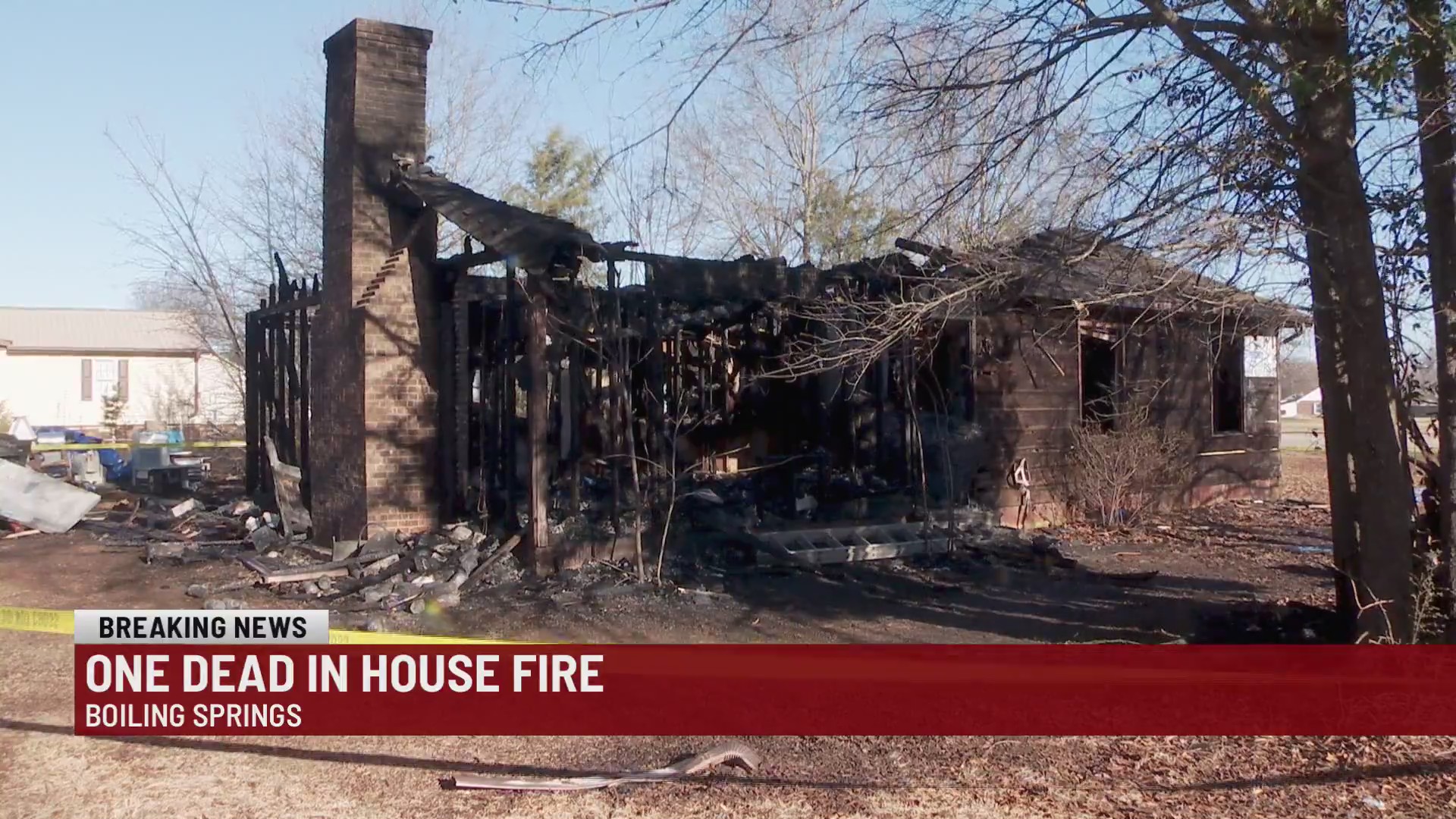 One dead in Boiling Springs house fire