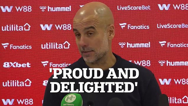 Pep 'proud and delighted' with Man City's 0-0 at Sunderland