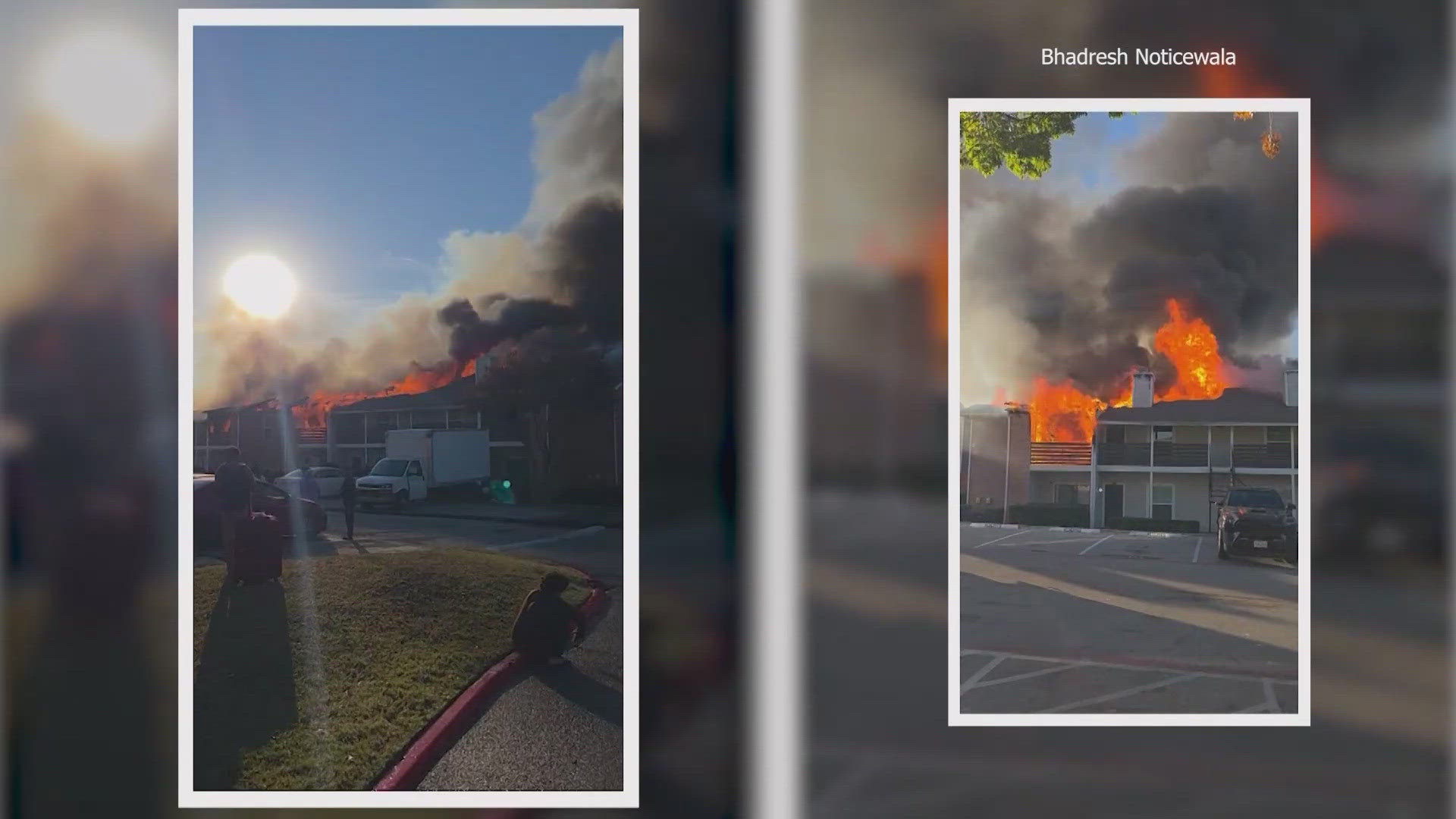 Tarrant County apartment residents go weeks without hot water after fire