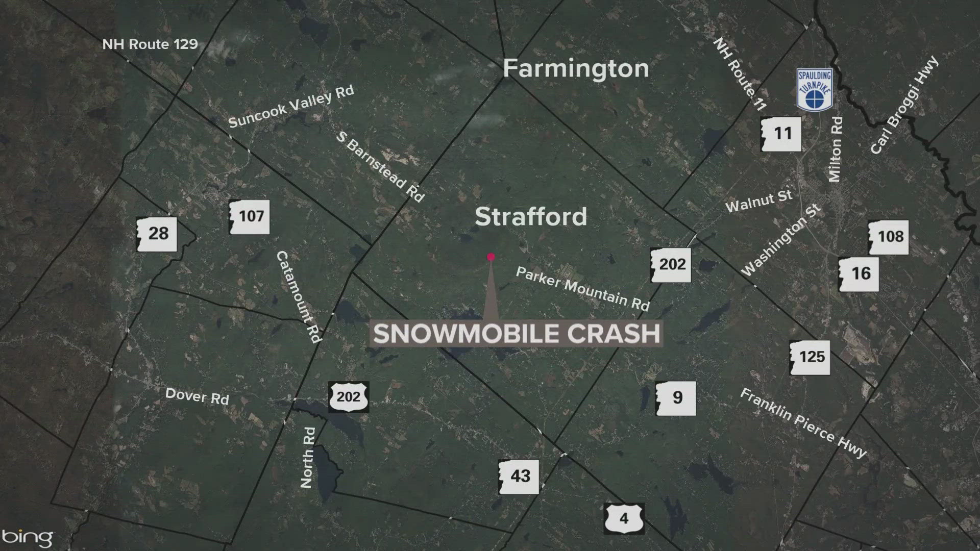 New Hampshire officials urge caution after 2 snowmobile crashes