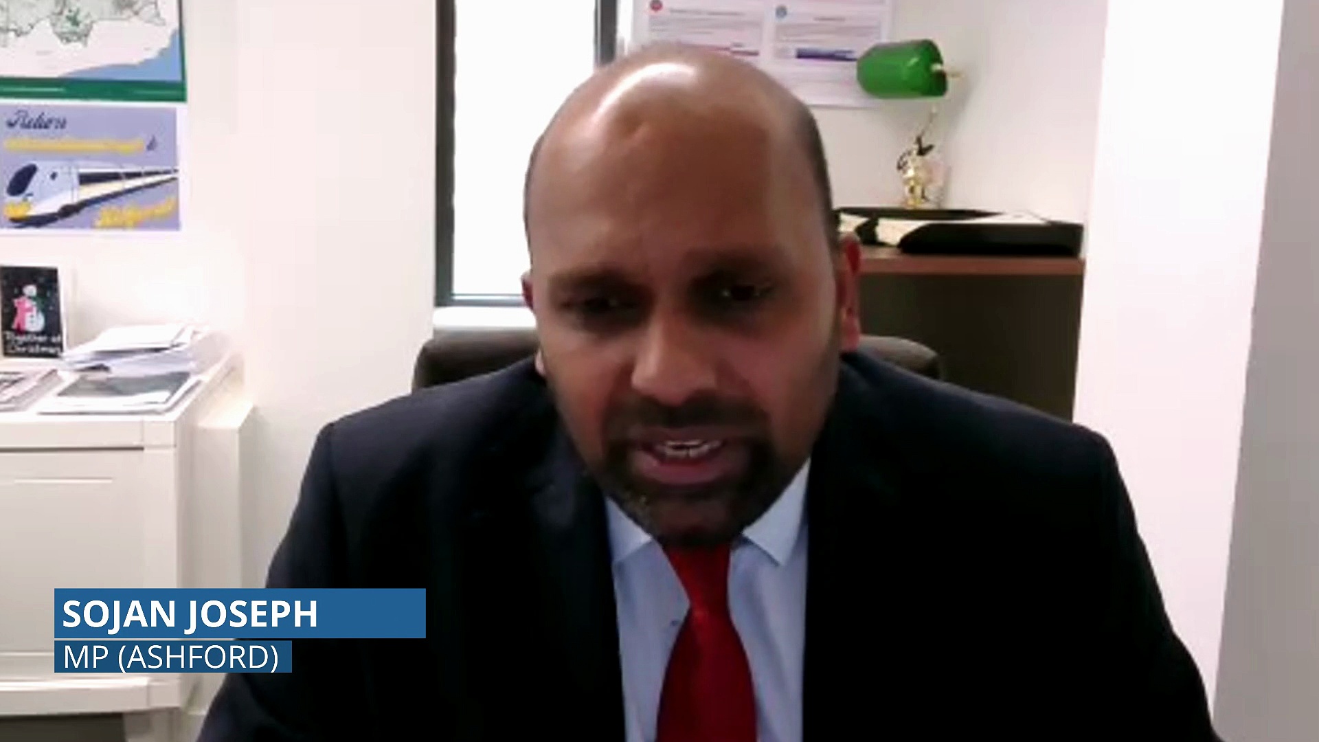 Ashford MP Sojan Joseph says reinstating international trains to town ...