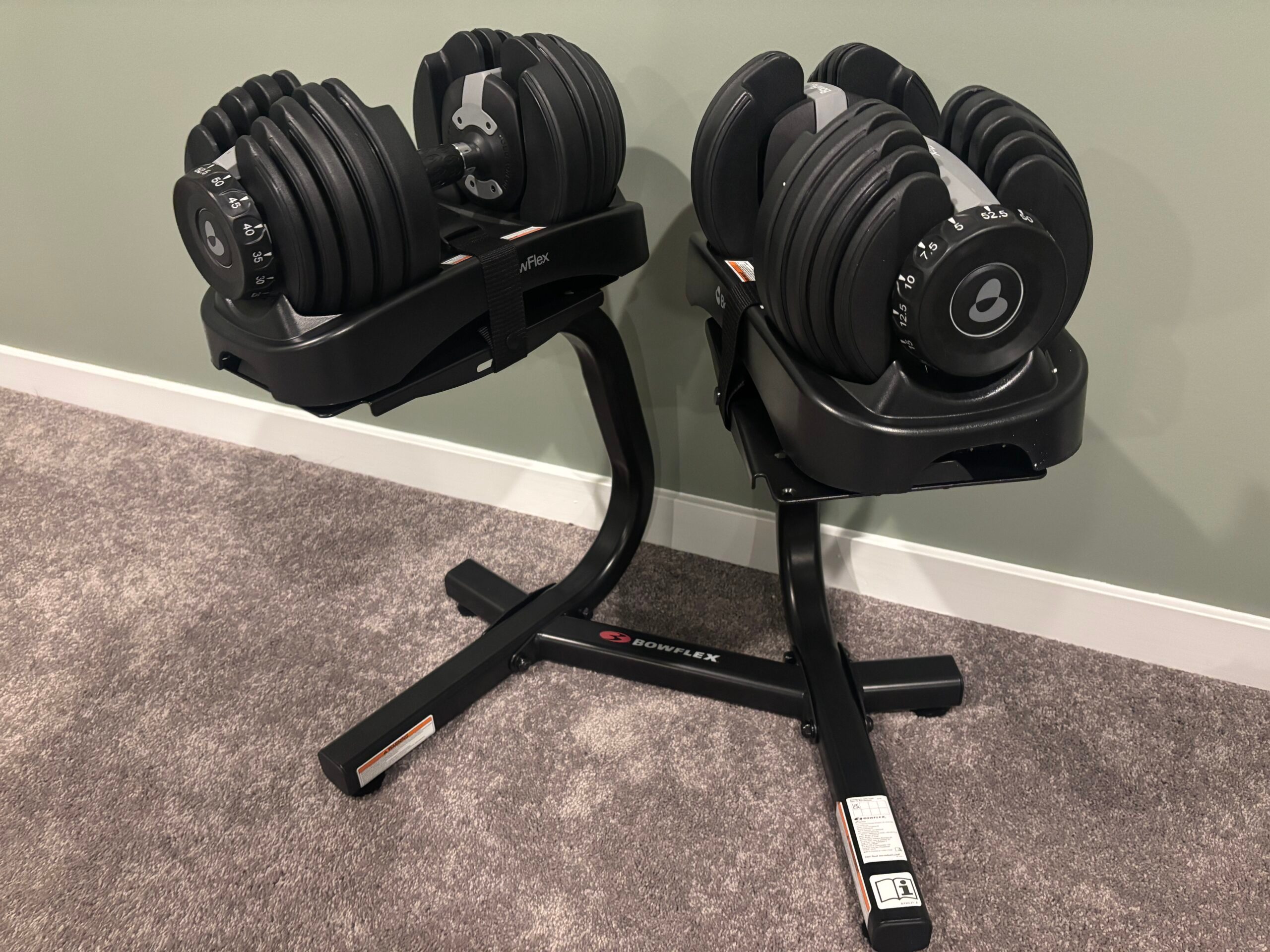 I tried the BowFlex 552 dumbbells and they solved my biggest gym ...