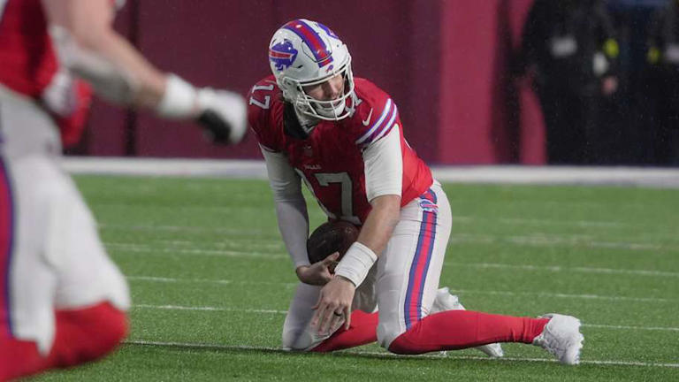 Josh Allen’s status for Bills’ season finale in doubt due to foot injury