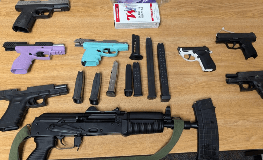 8 guns seized following NYE celebrations in Granite City
