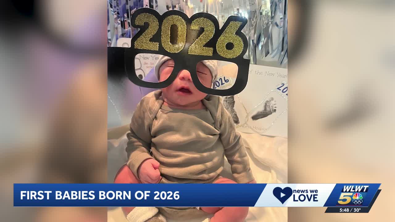 Greater Cincinnati hospitals welcome in the first babies of 2026