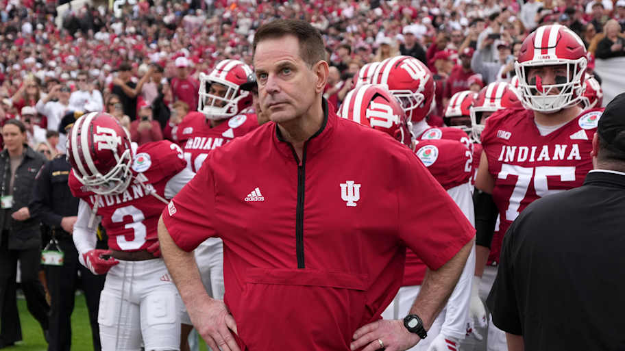 Curt Cignetti's sideline scowl gets meme treatment with Indiana up big ...