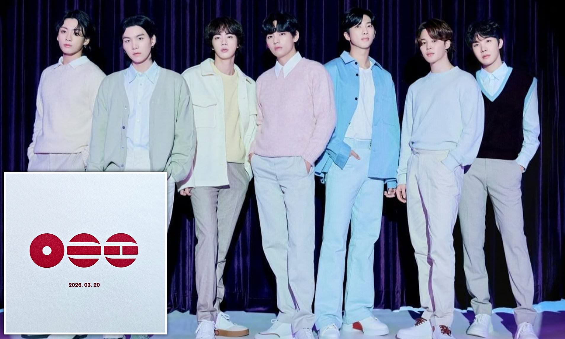 K-pop boyband BTS announce new album after completing military service