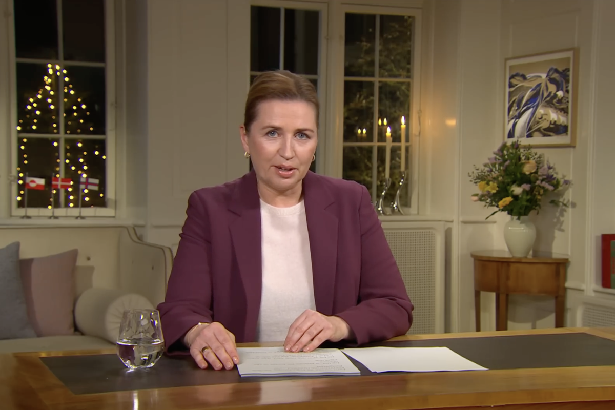 Danish PM strikes defiant tone on Greenland in New Year’s speech