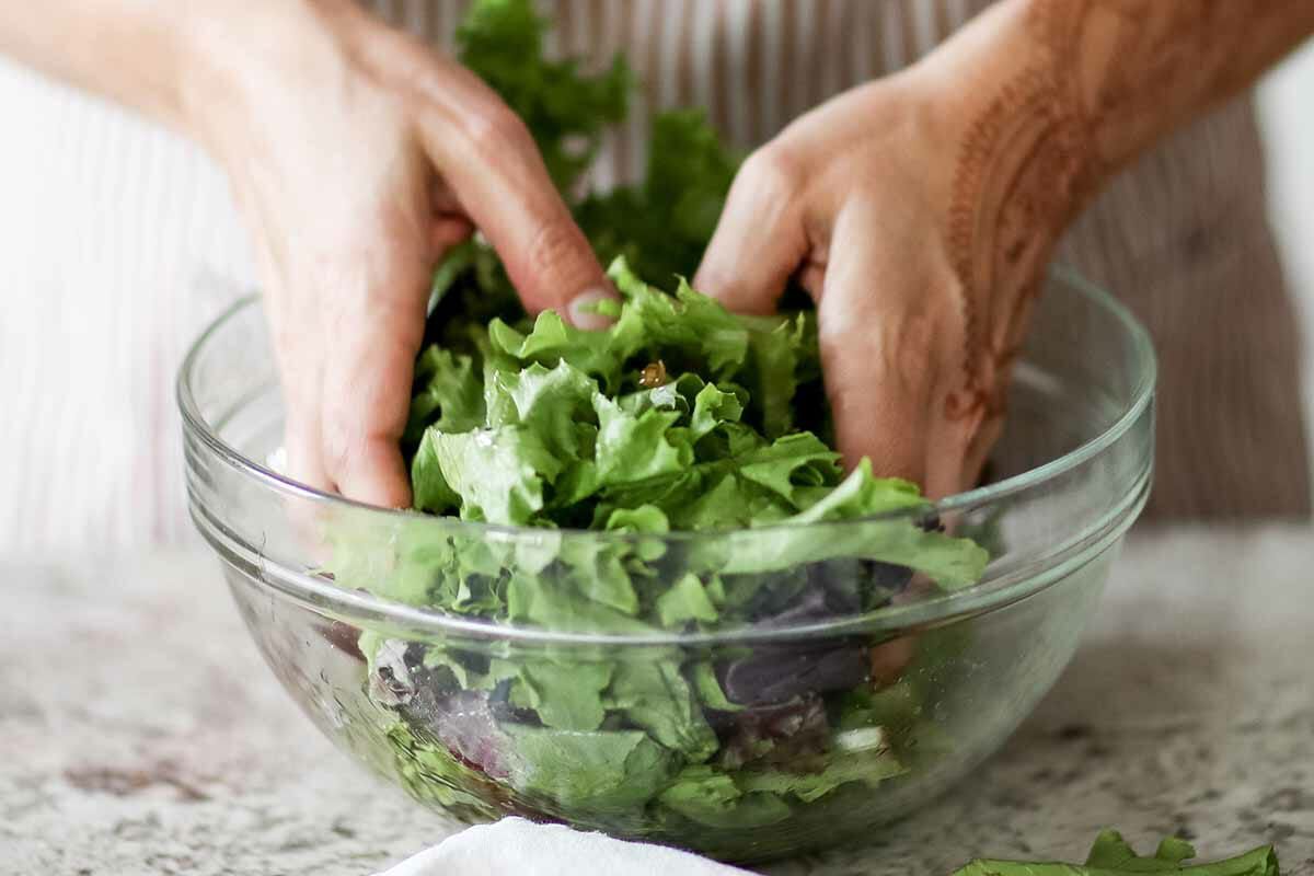 The only way to prevent bagged salads and greens from rotting