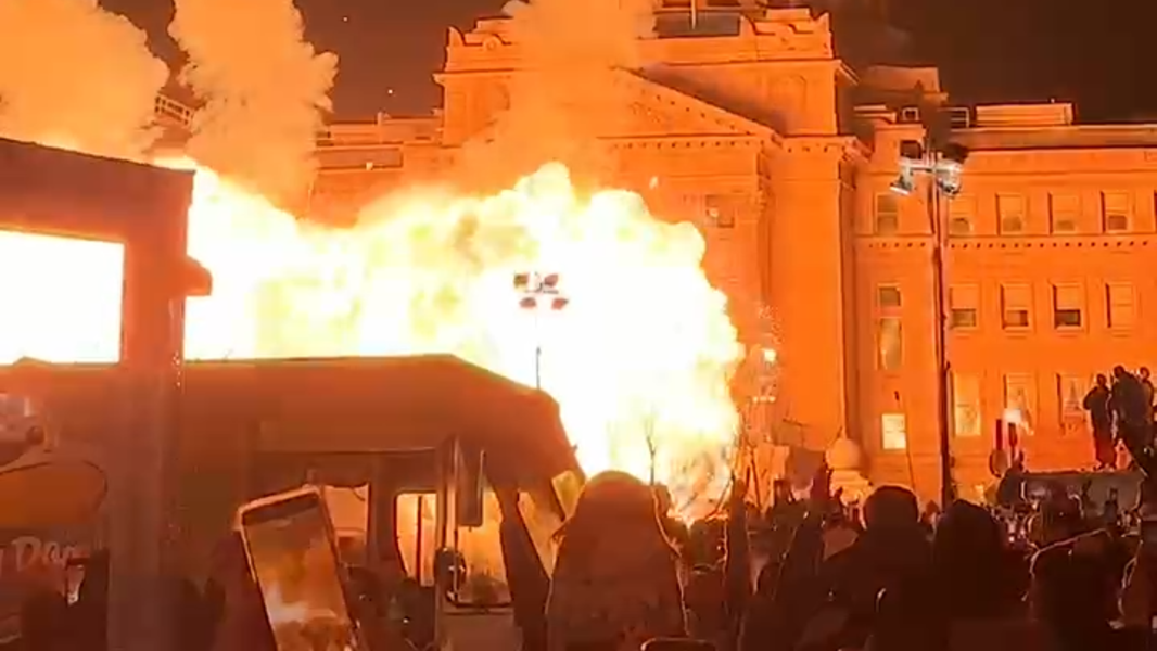 Explosion during Boise New Year's Eve Potato Drop shatters windows