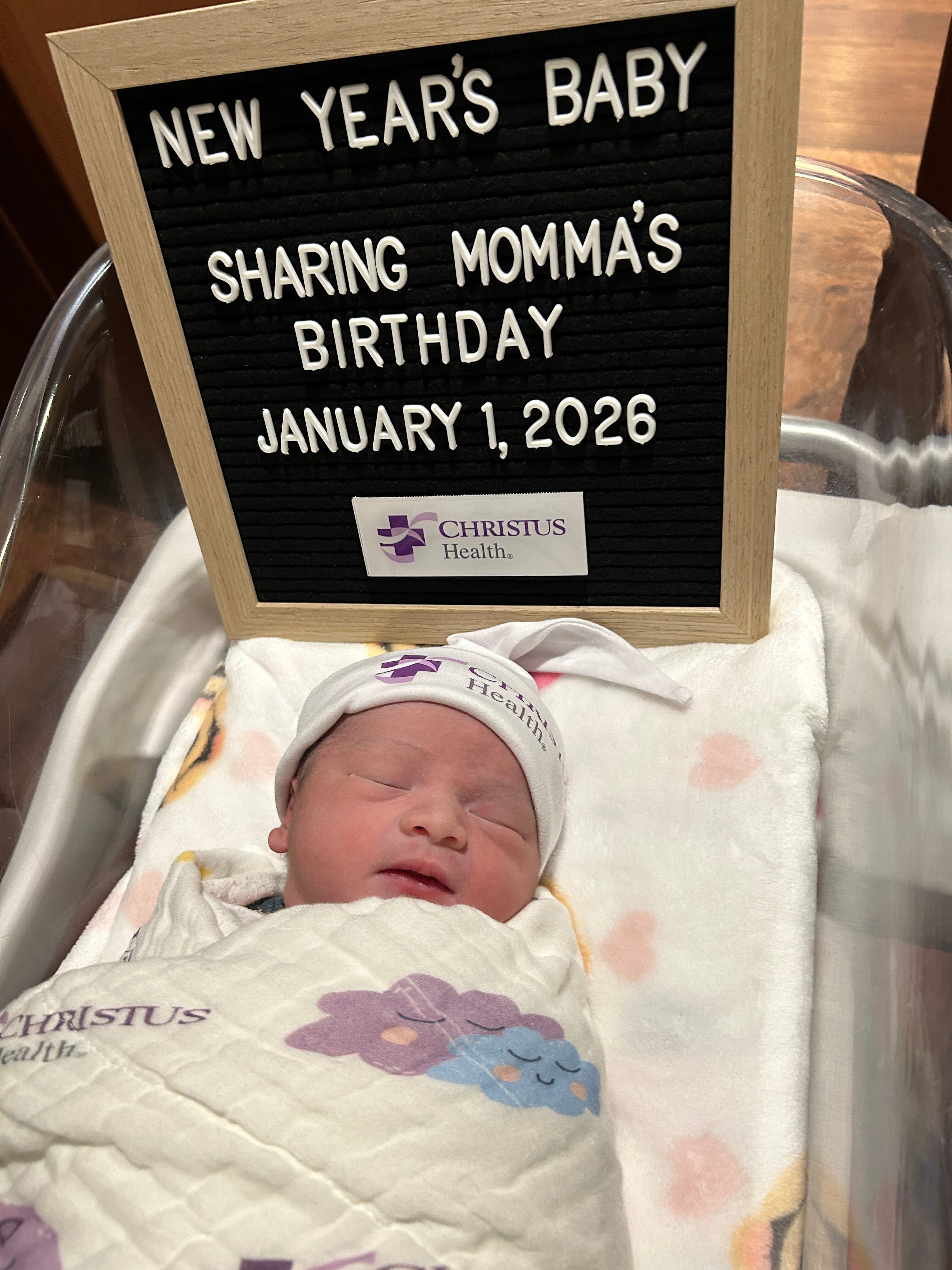 Christus introduces first babies of 2026 in Tyler, Longview