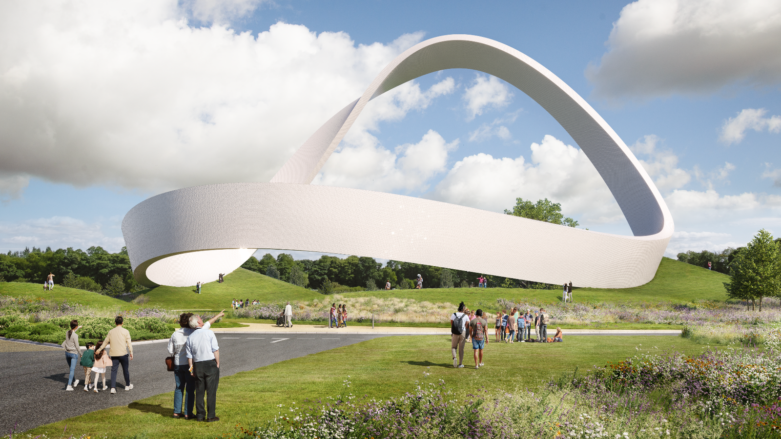 'Miracles do happen': UK's largest Christian monument being built