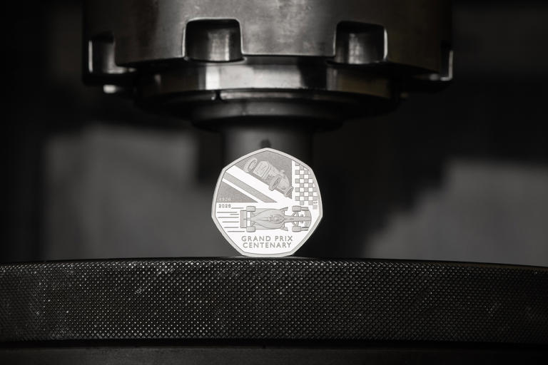 Queen Elizabeth II and British Grand Prix celebrated in 2026 coin designs