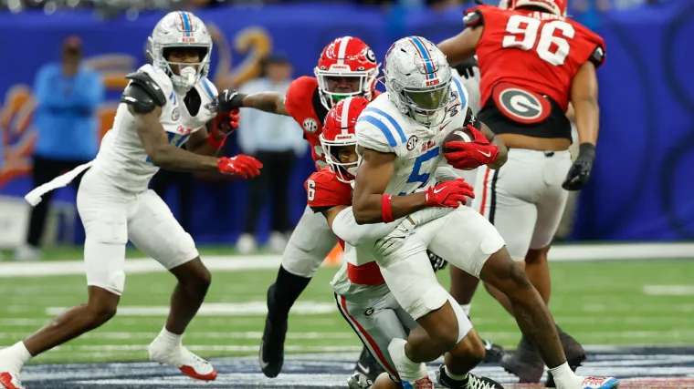 Georgia-Ole Miss missed facemask, explained: How controversial no-call ...