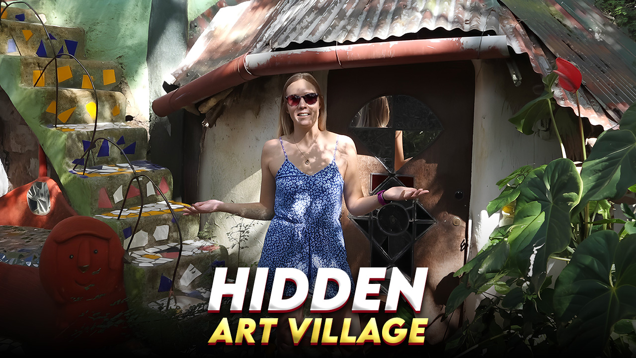 24 hours in a real life art village: The most unique village on Earth