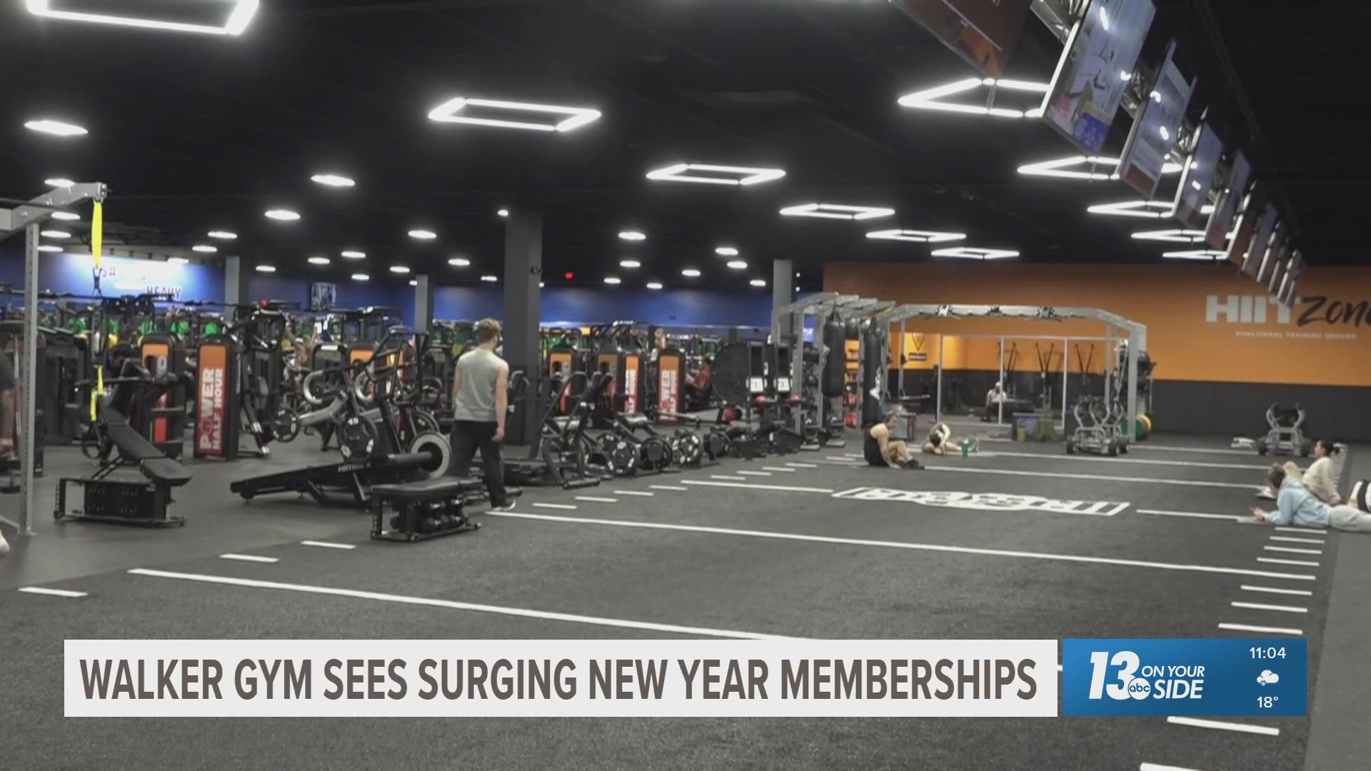 Walker gym sees surging New Year's memberships