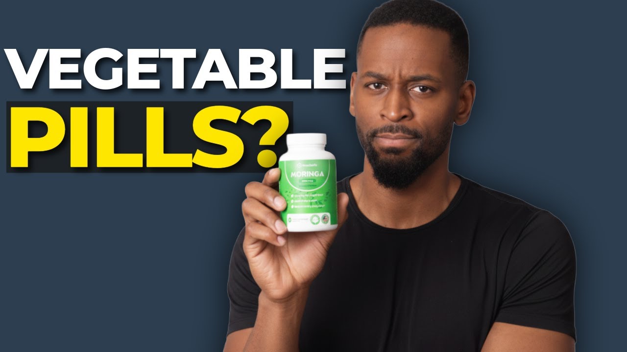 I don't eat enough vegetables, so I tested moringa (plant capsules)