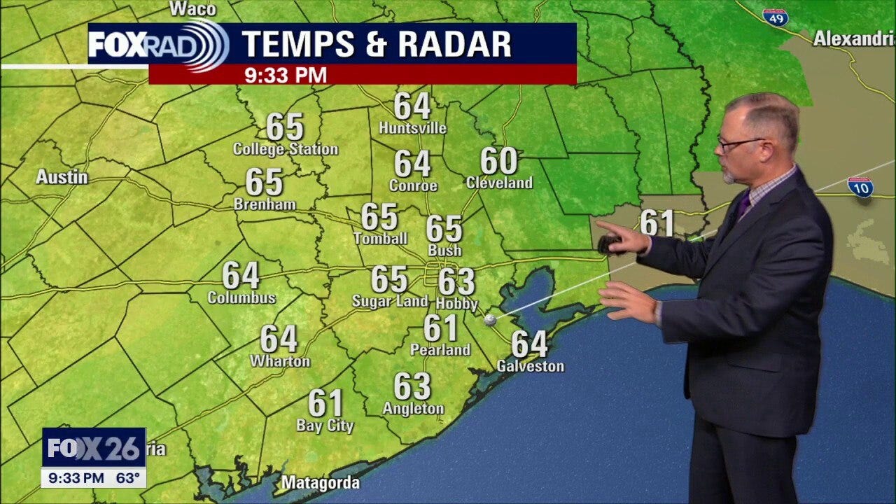 Houston weather: Jan. 1 overnight forecast