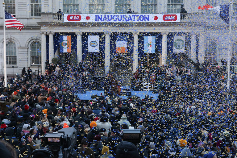 Photo highlights from Mamdani's 1st day in office as he vows to govern ...