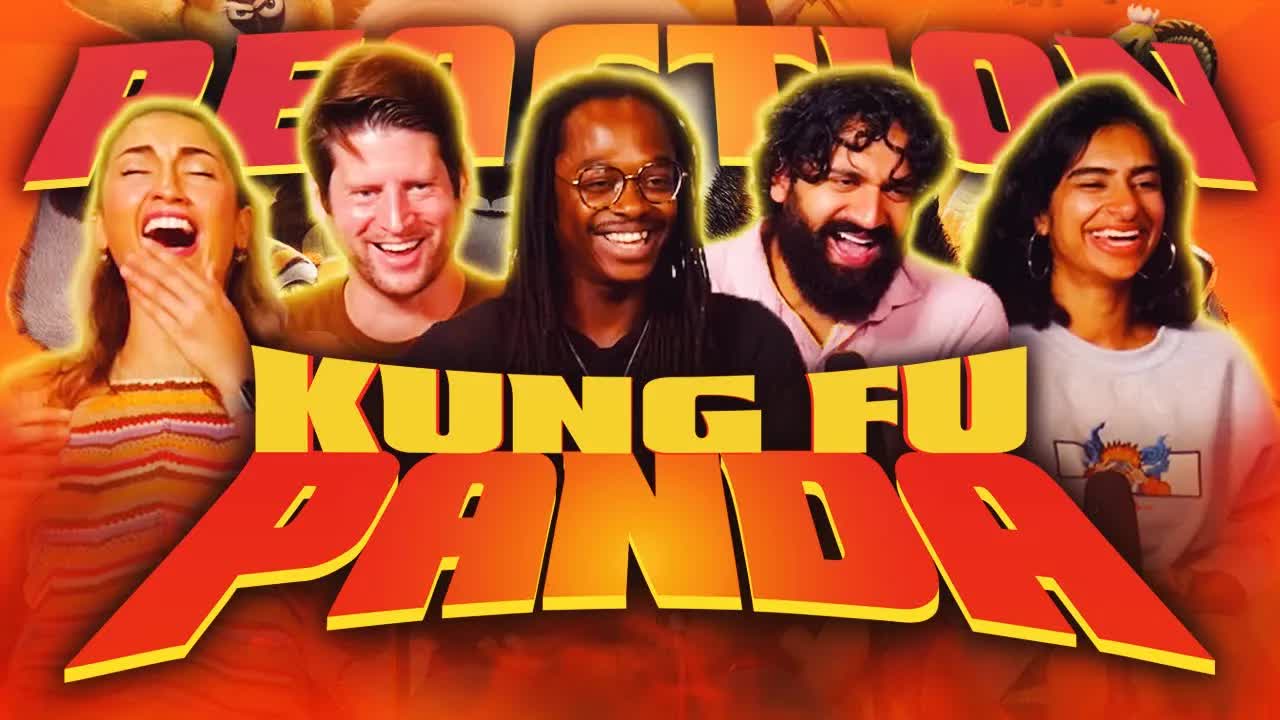 First time reacting - Kung Fu Panda - group reaction