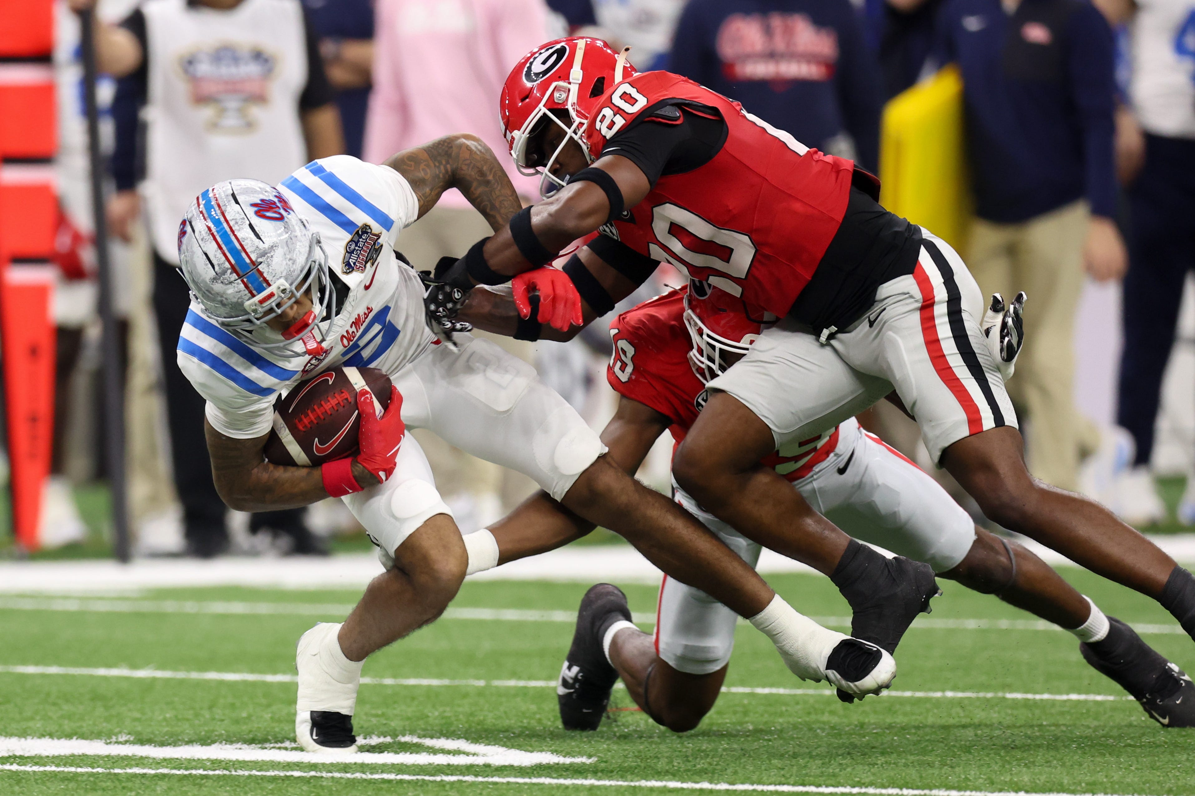Georgia DB JaCorey Thomas ejected from Sugar Bowl