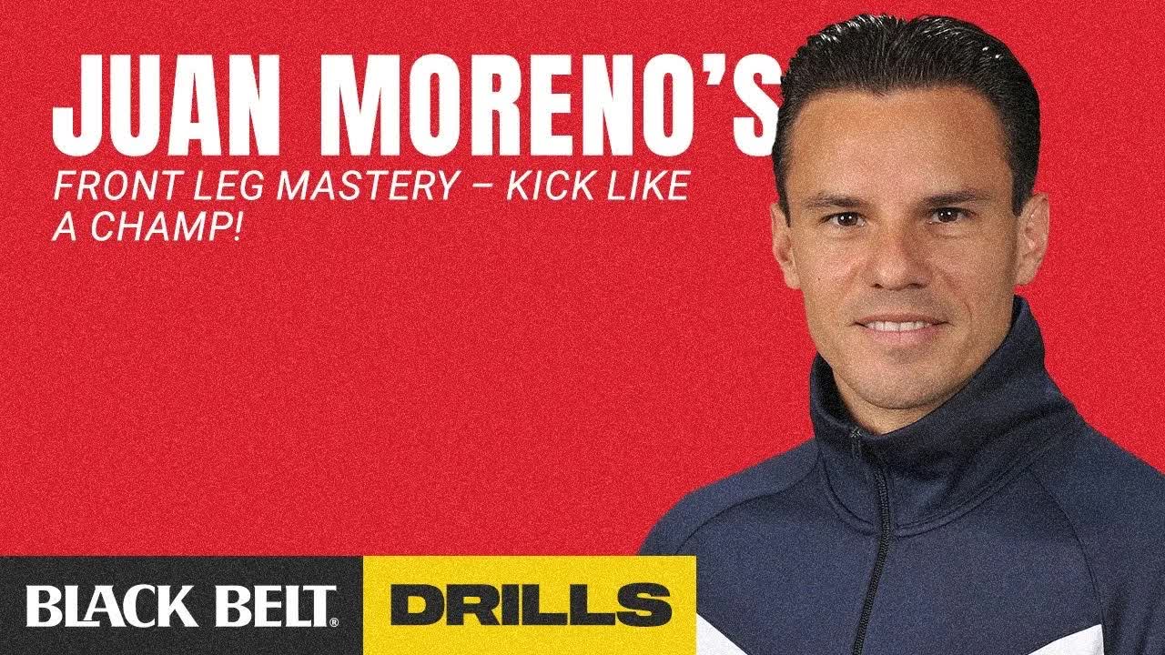Juan Moreno's Taekwondo front leg kick combinations