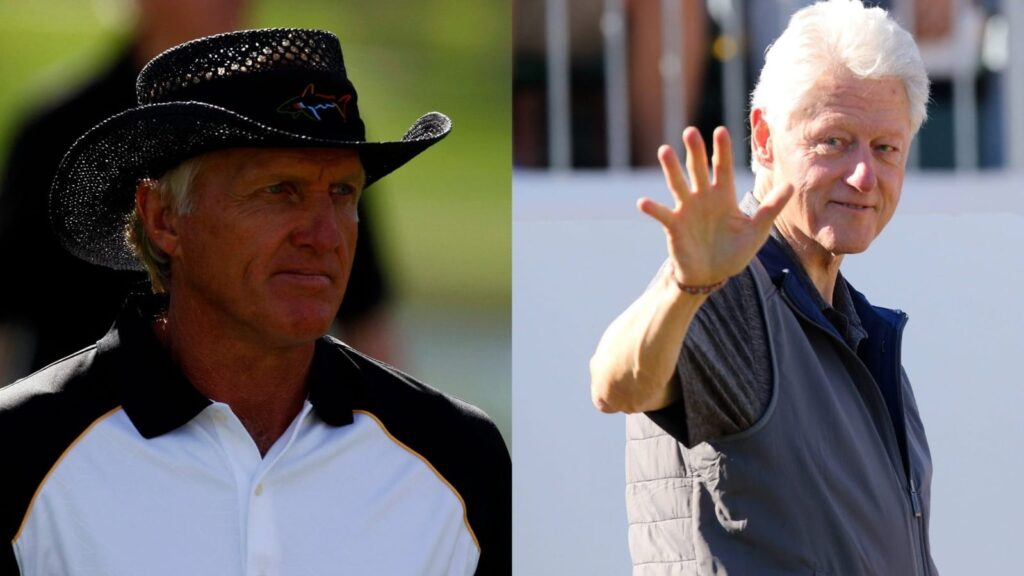 Former US president Bill Clinton once weighed in on why Greg Norman ...