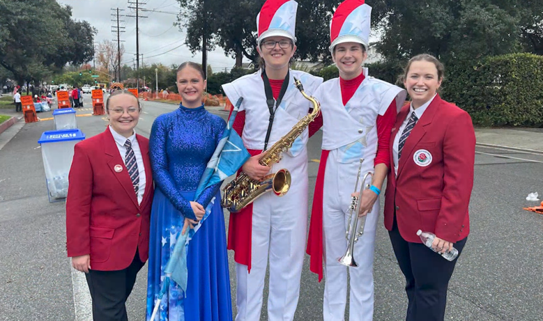 Westerville North marching band students take part in Rose Parade