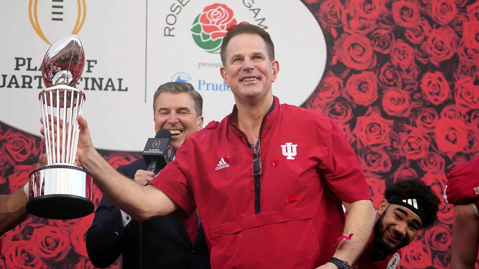 Indiana smacked Alabama so hard it finally got Curt Cignetti to flash a big smile