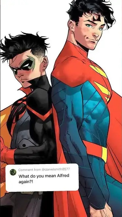 The son of Superman will always remember Alfred Pennyworth #dccomics # ...