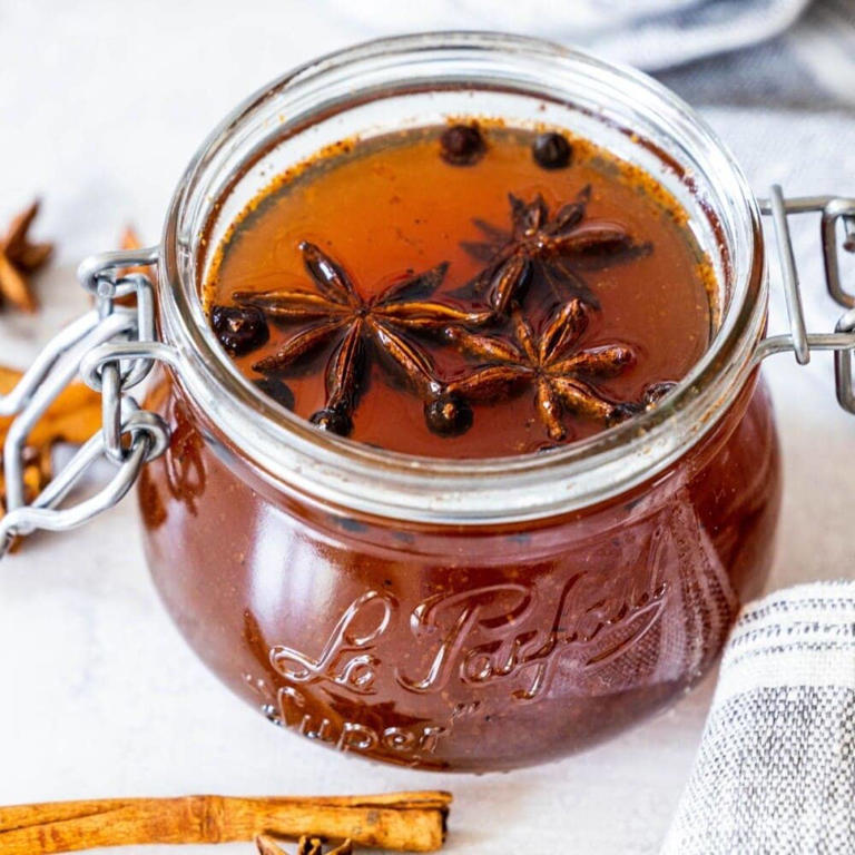 Mulled simple syrup recipe