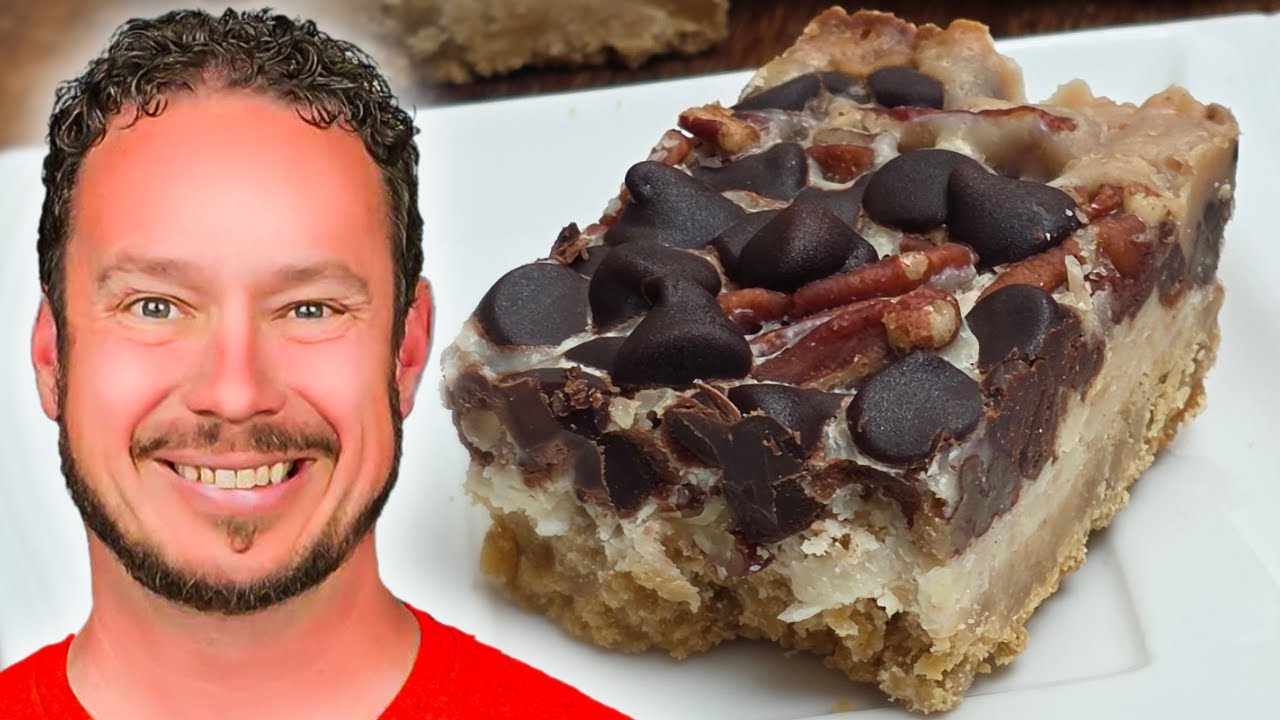 How to make magic cookie bars without sugar!