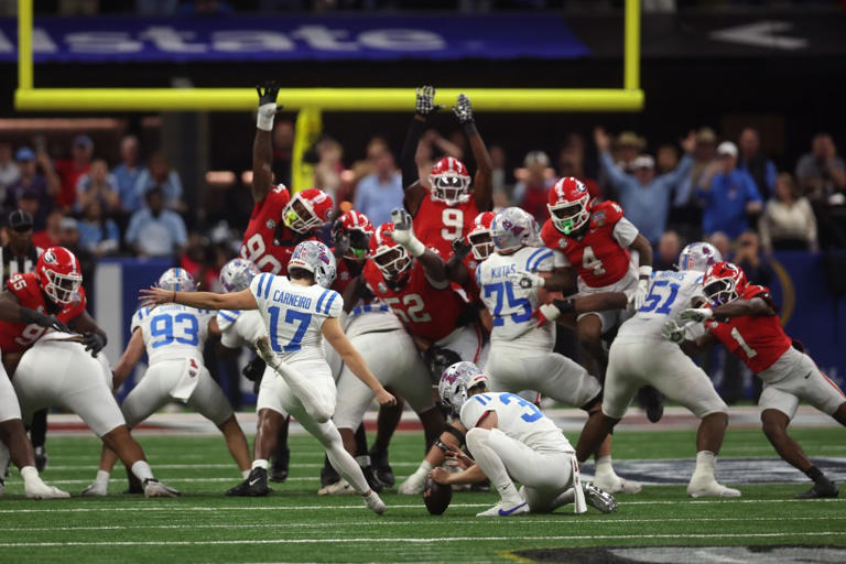Ole Miss holds off Georgia in College Football Playoff instant classic ...