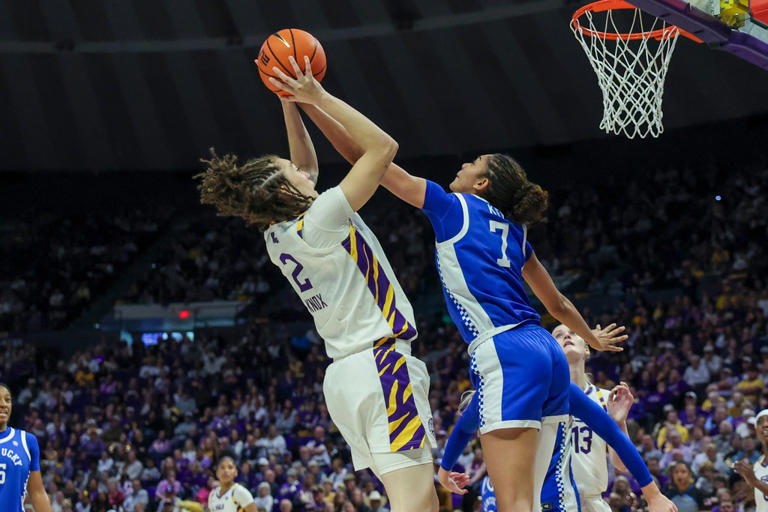 Morgan's last-second 3-pointer lifts No. 11 Kentucky over No. 5 LSU 80-78
