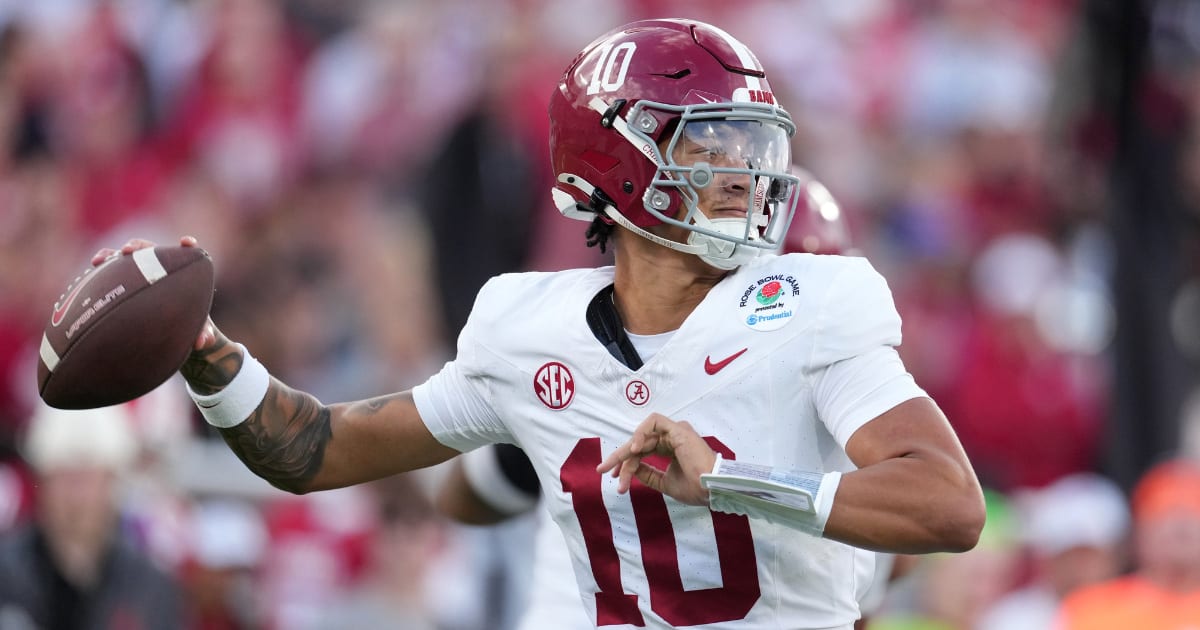 Austin Mack addresses his future at Alabama after Rose Bowl loss