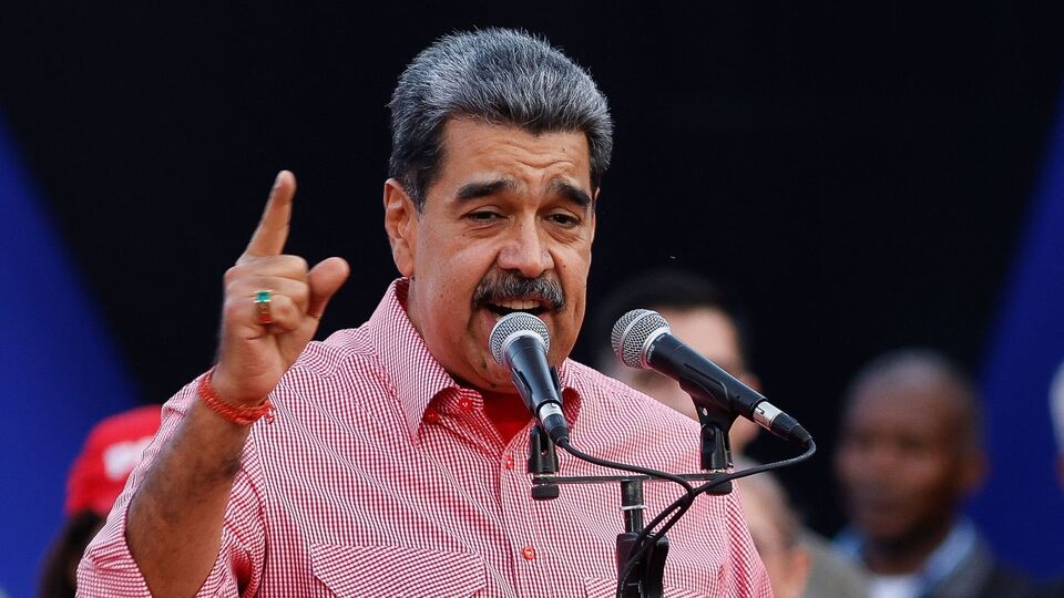 Venezuelan President Maduro breaks silence after Trump claims land ...