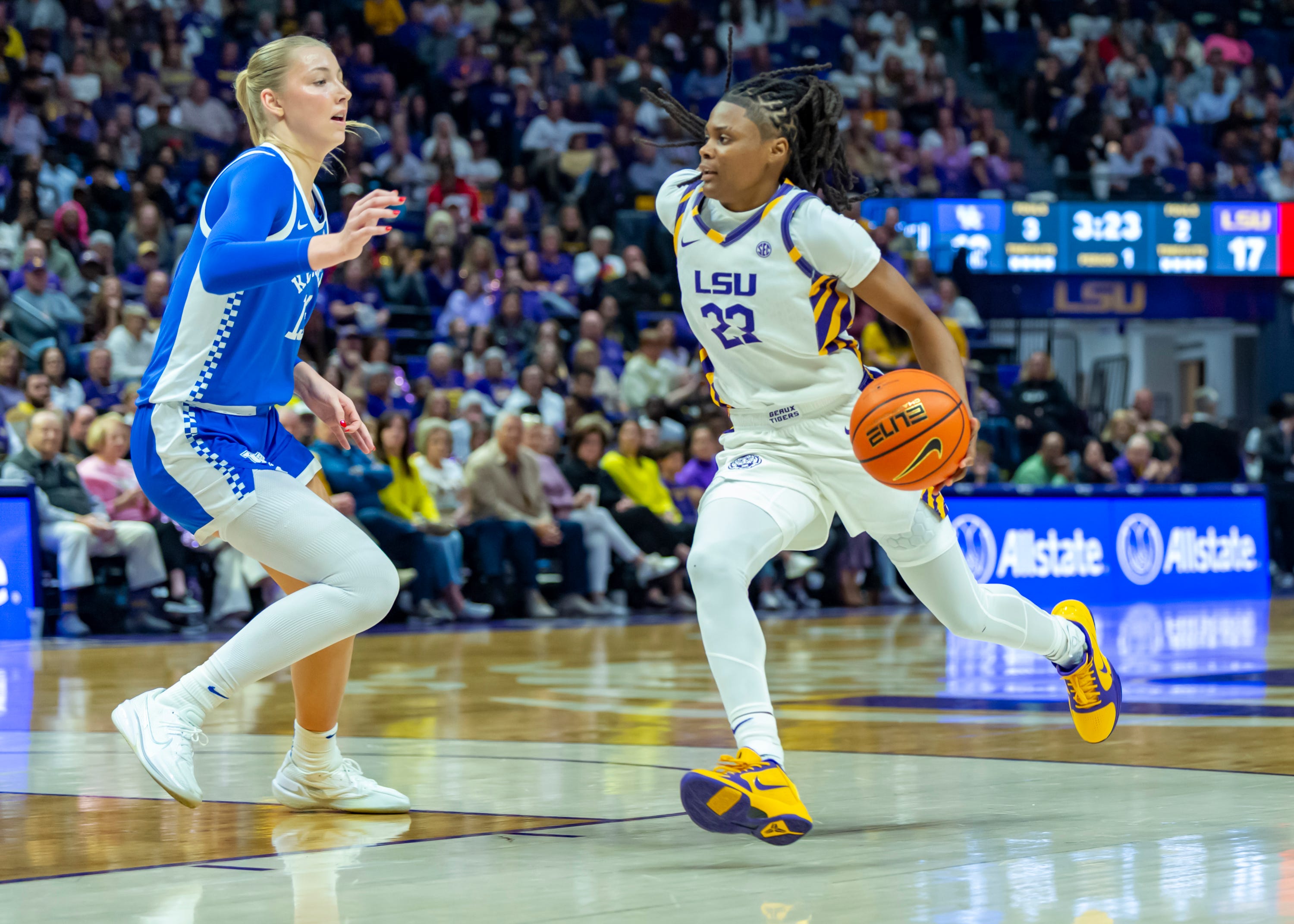 LSU women's basketball weathers Georgia run, still up | Live updates