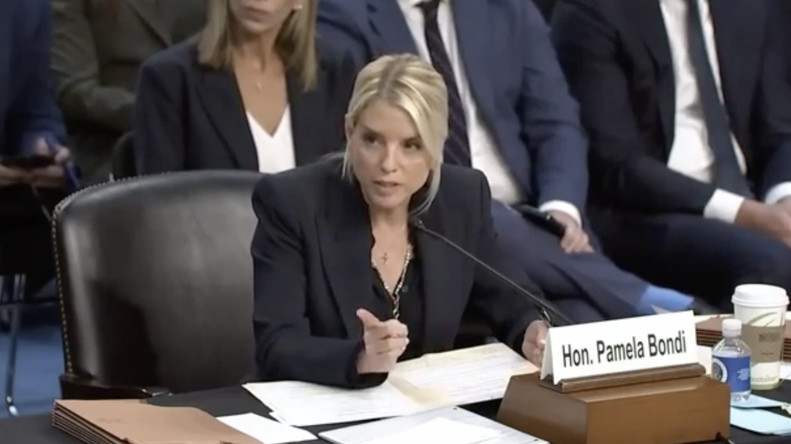 'If you worked for me, you would have been fired': Pam Bondi erupts ...