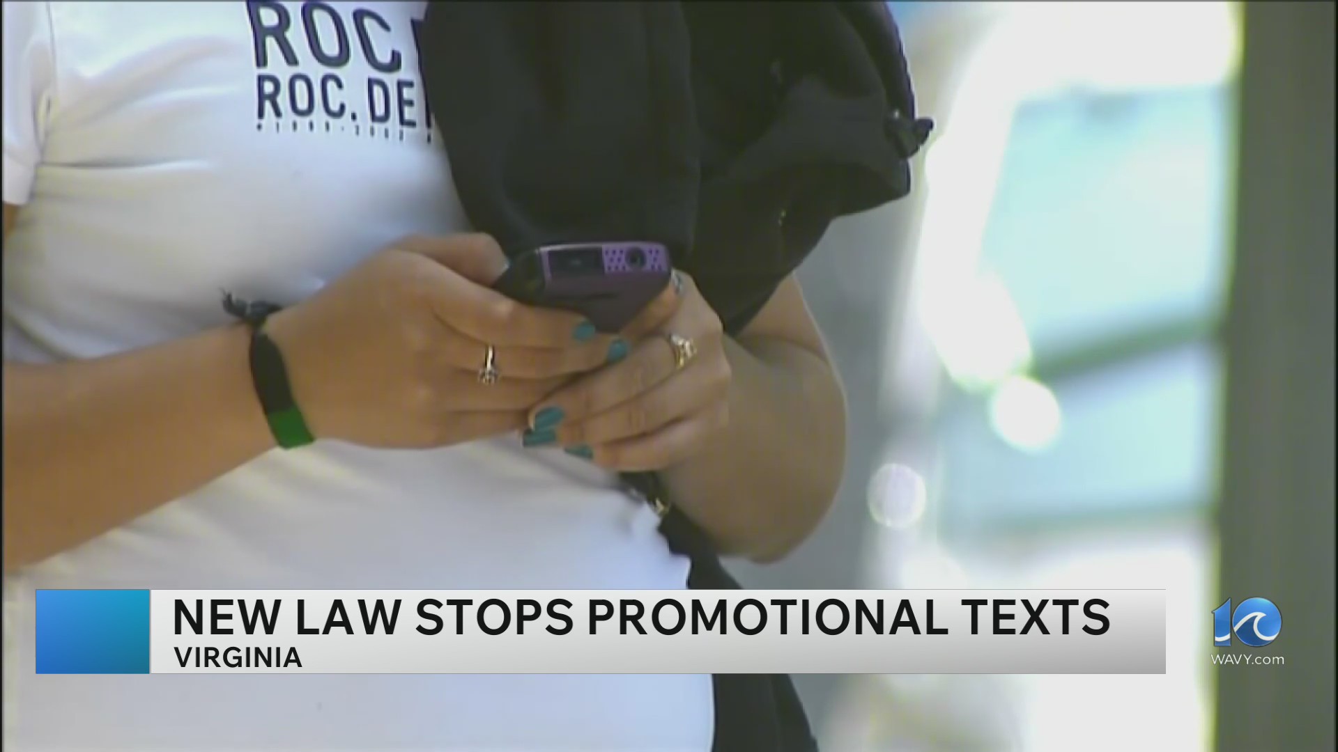 New Va. law gives option to stop promotional texts