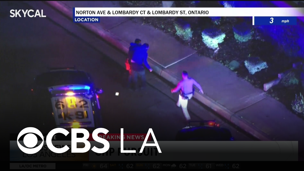 CHP officers arrest speeding motorcyclist following Inland Empire pursuit