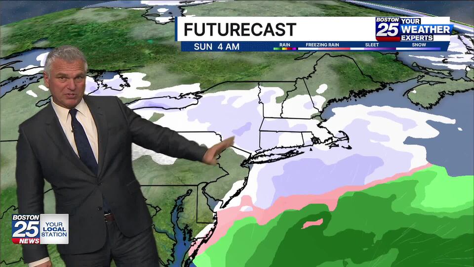 Boston 25 Thursday late night weather forecast