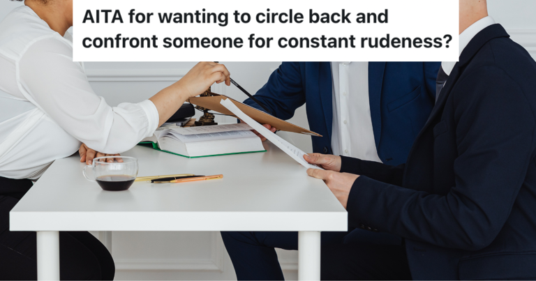 His coworker is always rude to his team, so now he wants to approach ...