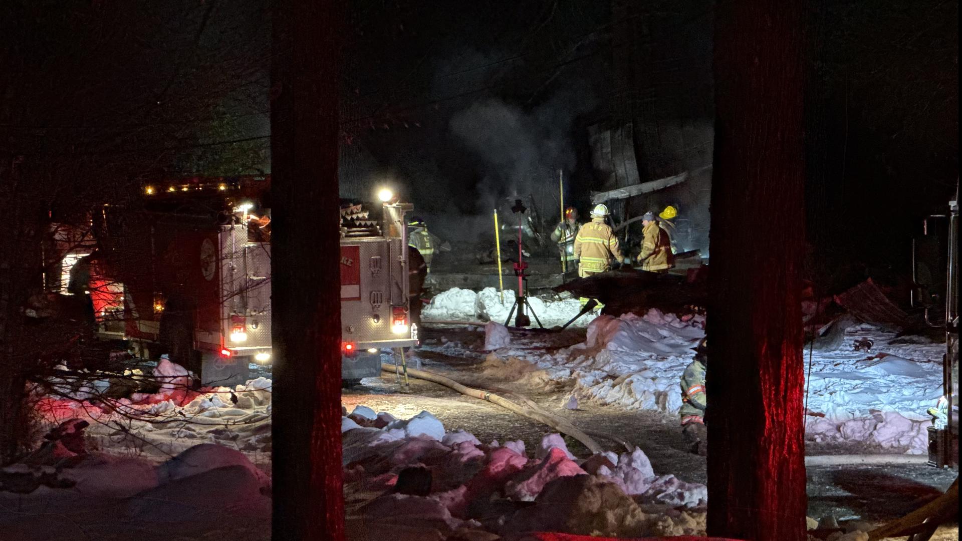 One man dead after trailer fire in Wayne County