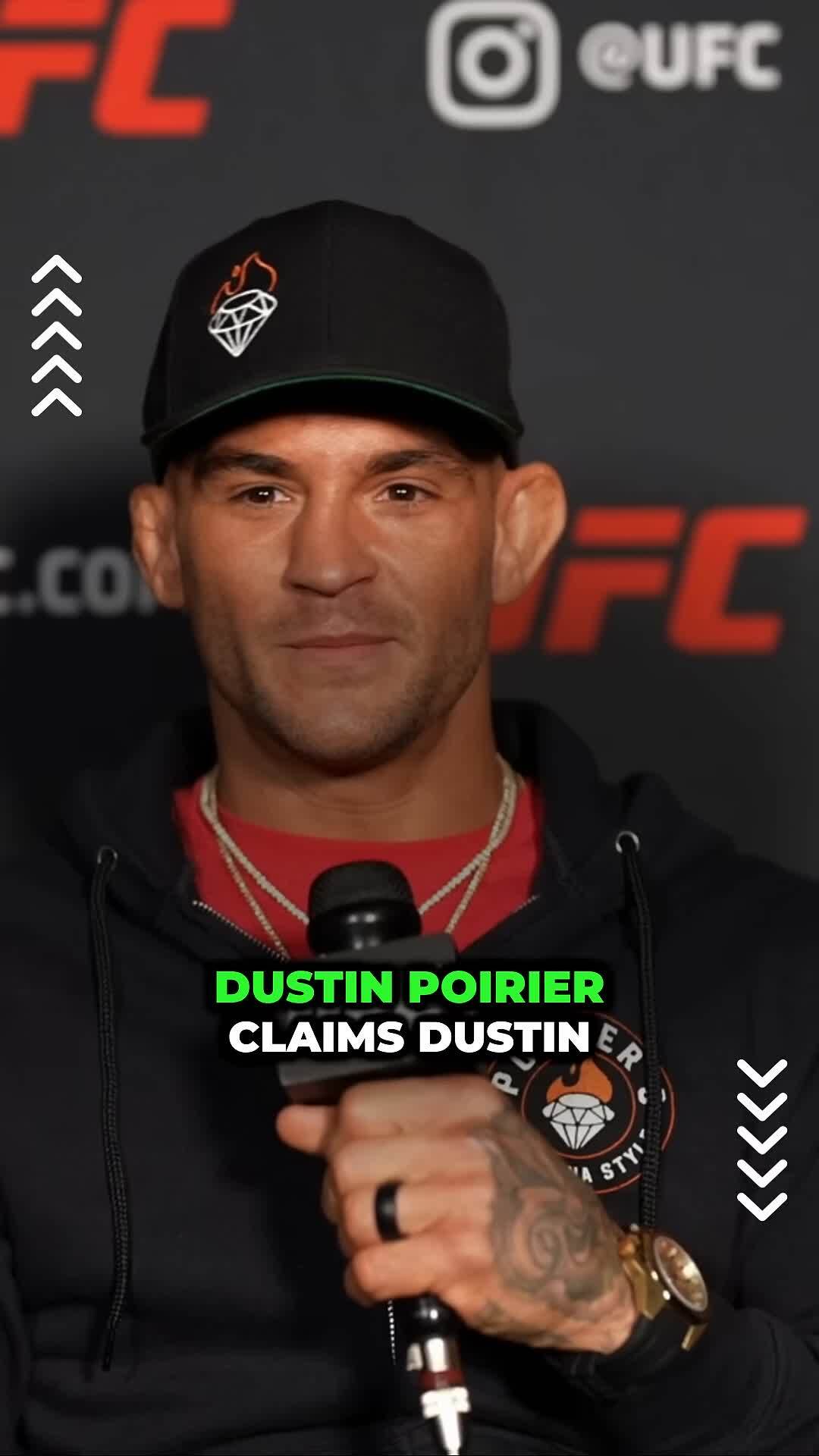 The truth behind Poirier's knockdown of Holloway